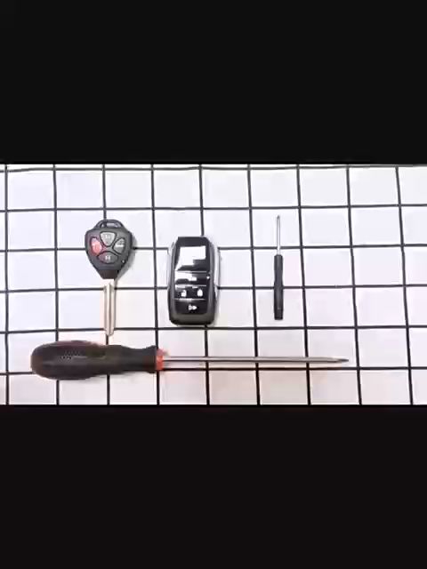 Toyota Flip Key Cover Remote Shell Replacement Case for Vios wigo ...