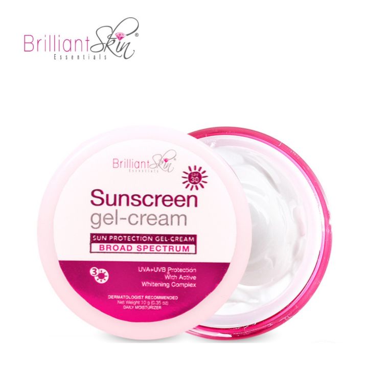 Brilliant Skin Sunscreen 10g Gel Cream | Lazada PH