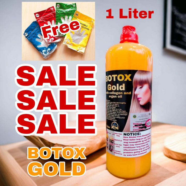 100% ORIGINAL 1 Liter Brazilian BOTOX GOLD | Lazada PH