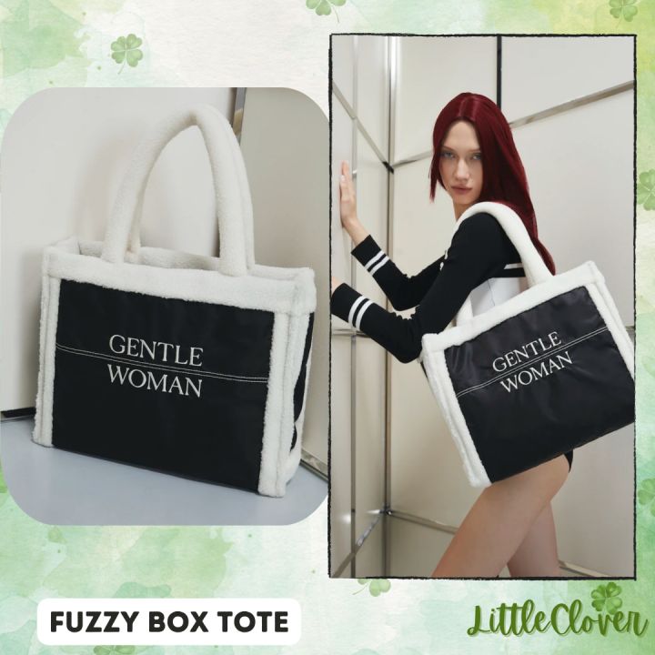 ONHAND (NEW RELEASE)! GENTLEWOMAN FUZZY BOX TOTE BAG | Lazada PH
