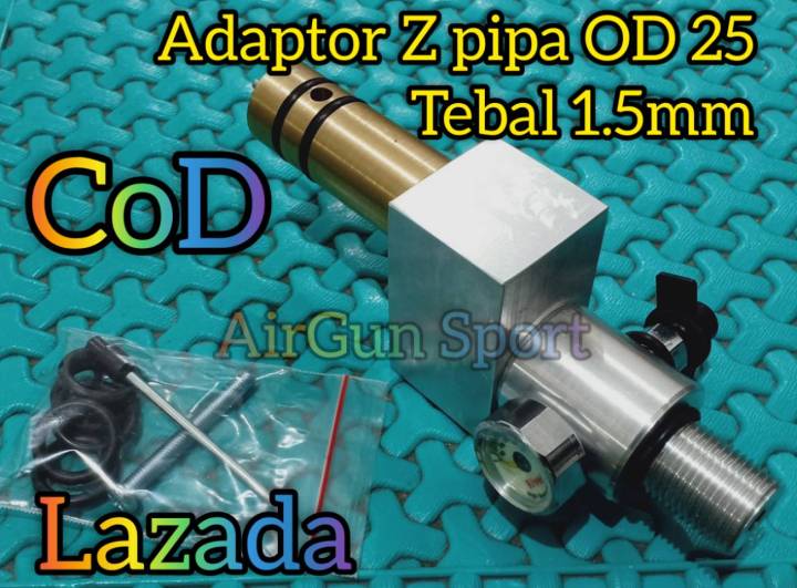 adaptor Z custom untuk pipa Diameter 25mm atau 22mm | Lazada Indonesia