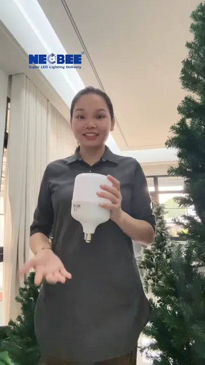 Neobee ขั้วหมุนพร้อมหลอดไฟ LED ขาว วอร์ม ประหยัดพลังงาน สว่างเป็นพิเศษ ...