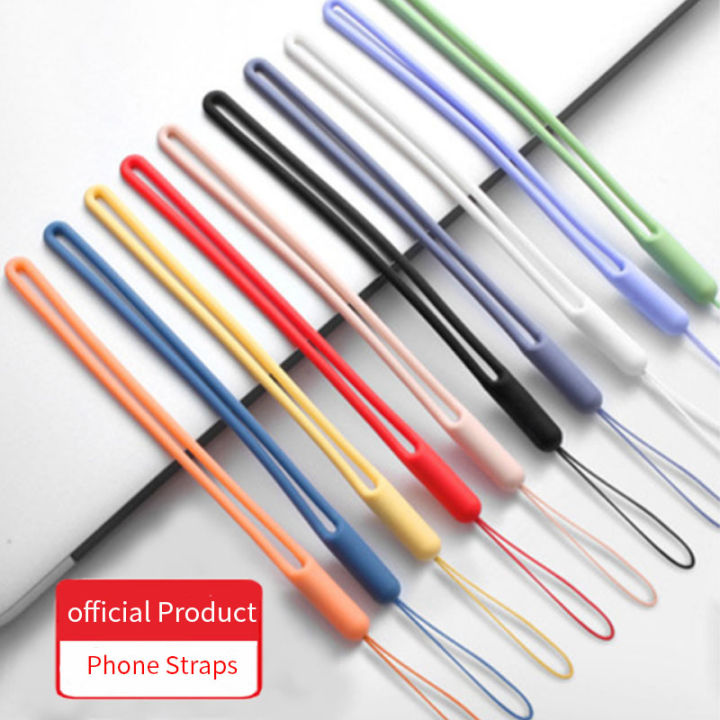 Universal Wrist Straps Hand Lanyard Silicone Charms for Mobile Phone ...