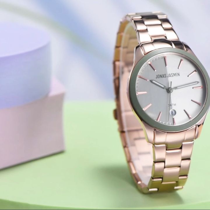 JONAS JASMIN 2281 JAM TANGAN WANITA STEEL - WATCHES | Lazada Indonesia