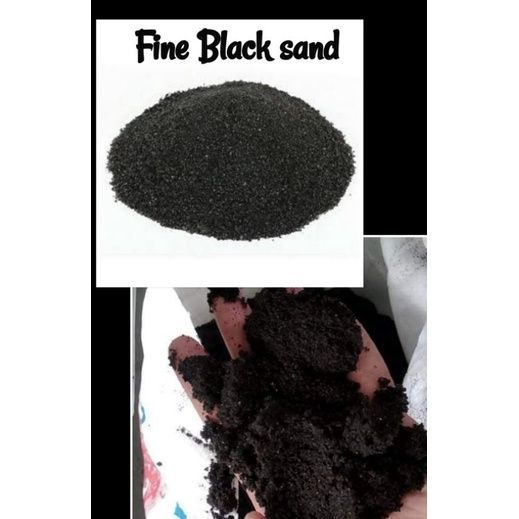 1KG BLACK SAND AQUARIUM SUBSTRATE | Lazada PH