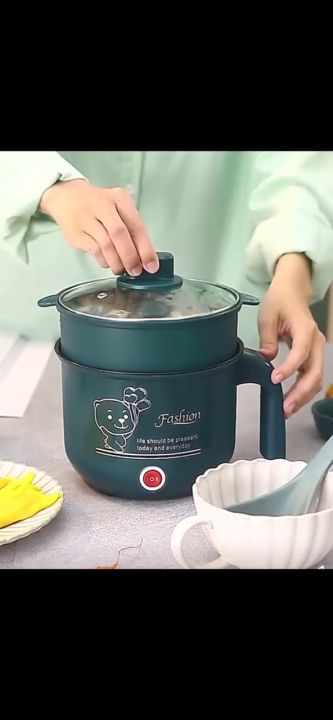 Mini Rice Cooker Small 1.8L Multi-function Cooker with steamer Non ...
