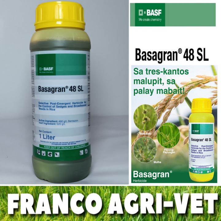 Basagran 48 SL Herbicide ( 1 Liter / 500ml ) | Lazada PH