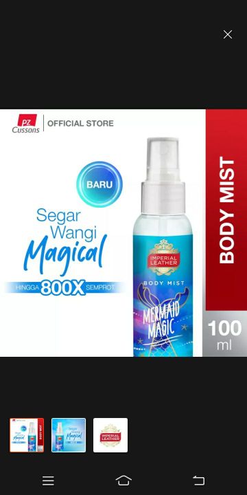 Imperial Leather Body Mist Mermaid Magic 100 ml. | Lazada Indonesia