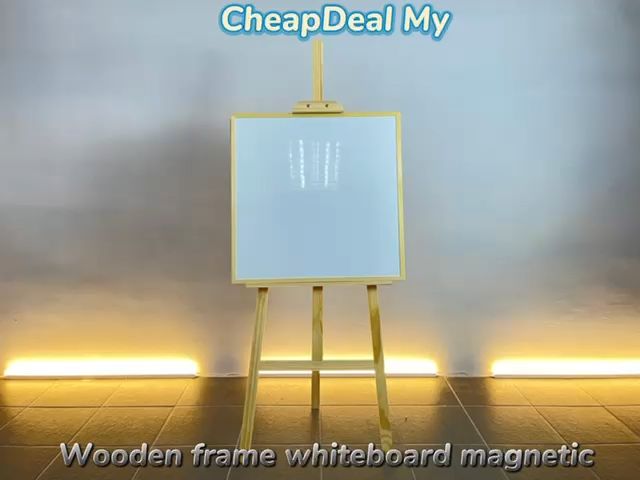 whiteboard/ Green board/ Notice Corkboard 2x2 2x3 Wooden easel stand ...