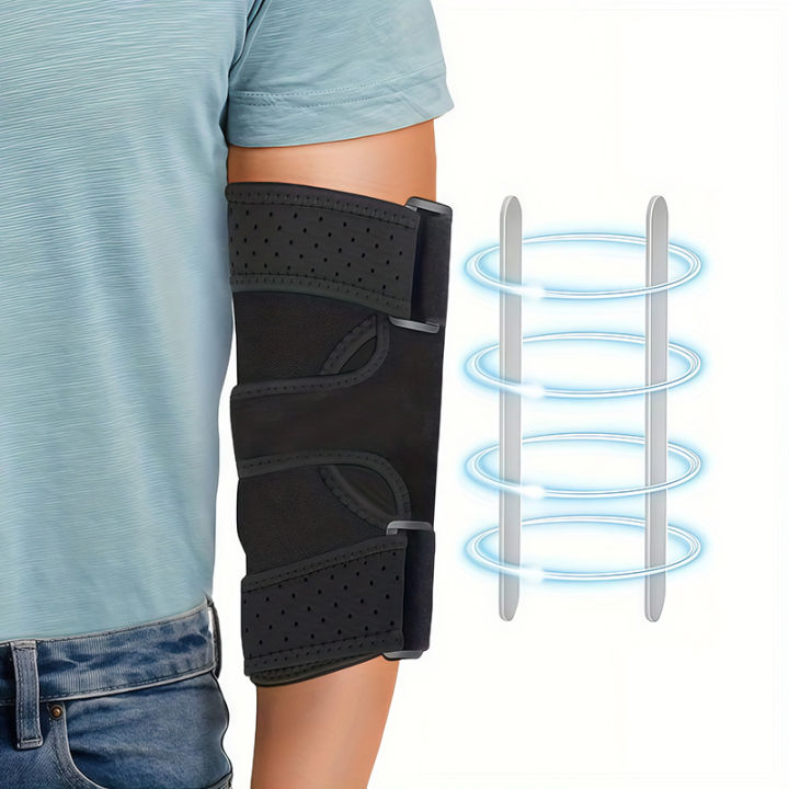 Elbow Brace with Adjustable Stabilizer Splints Night Sleep Elbow ...