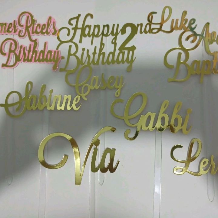 cardstock cake topper | Lazada PH