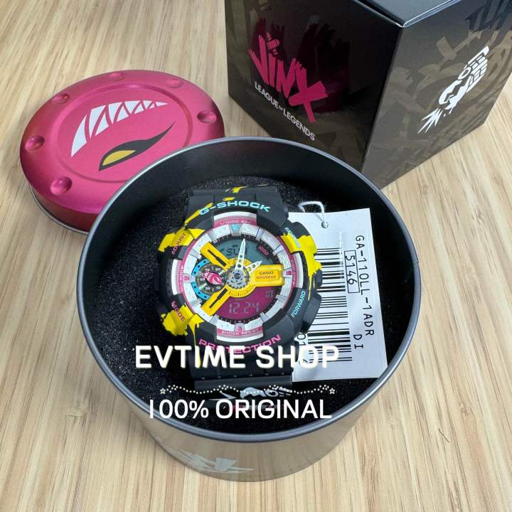 100% ORIGINAL CASIO G-SHOCK LEAGUE OF LEGEND GA-110LL-1AJR /GA-110LL ...
