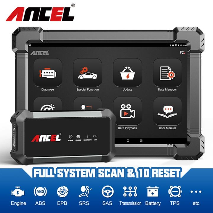 【ANCEL】X7 เครื่องสแกน OBD2 ระดับมืออาชีพ เครื่องสแกนรถยนต์ การวินิจฉัย ...