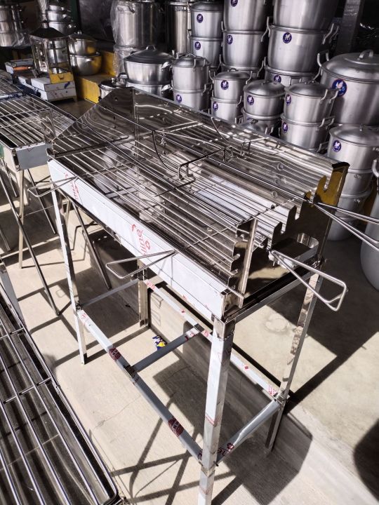 stainless bbq grill heavy duty pure stainless with letchonan ng manok ...