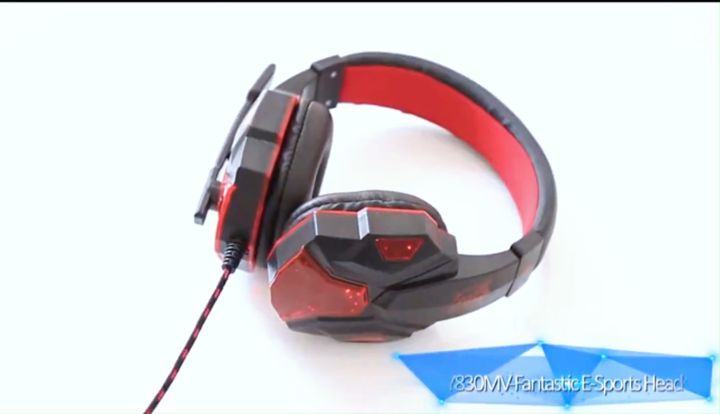 Gaming Headset Dual Mode Wireless Headphone LED Light W/Mic With ...