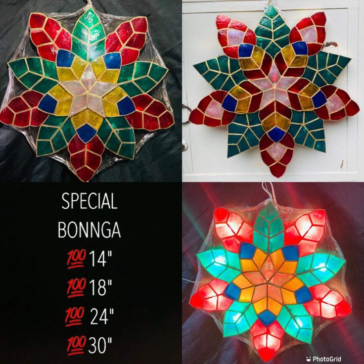 Authentic Christmas Lantern/ Parol (Special Bougainvillea) | Lazada PH