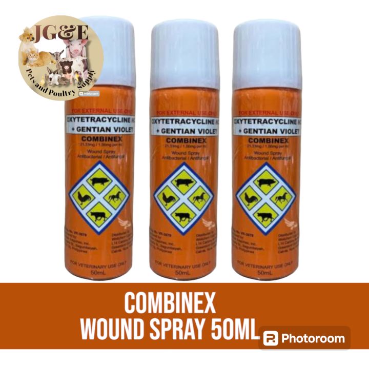 COMBINEX WOUND SPRAY 50ml now in new Packinging | Lazada PH
