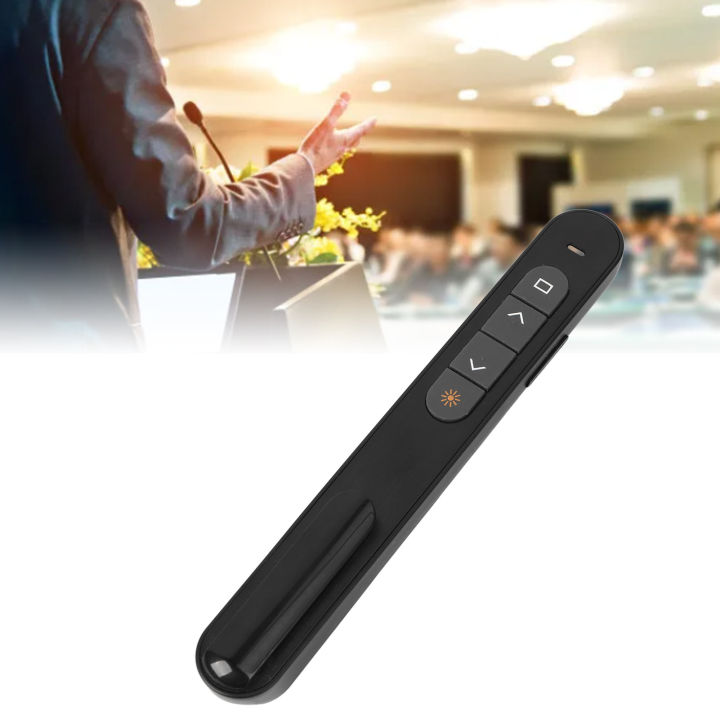 Wireless Presenter Remote Control Presentation Click Pointer Portable ...