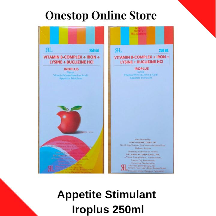 IROPLUS 250ml Multivitamins for 2-12 years old Expiry July 2026 | Lazada PH