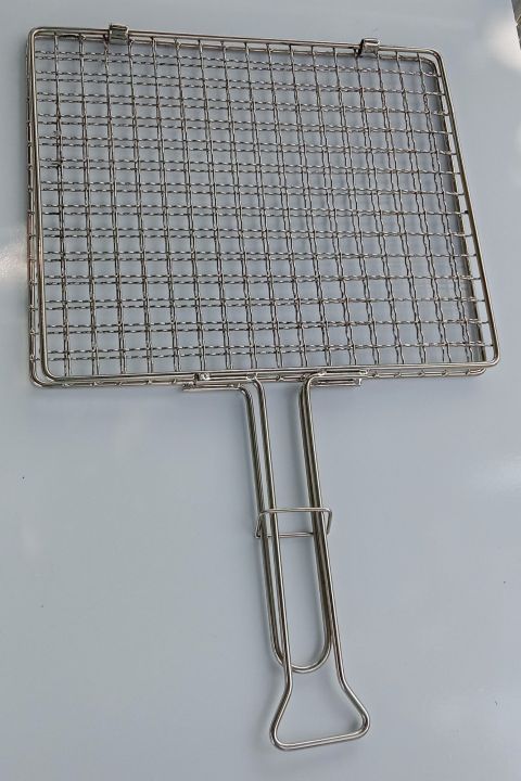 Vỉ nướng inox 304 không gỉ sét,dày dặn,an toàn.Kích thước 25x30cm,có 2 ...