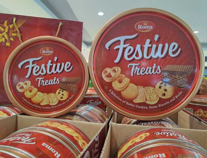 Biskuit dan Wafer Roma Festive Treats 675gr | Lazada Indonesia