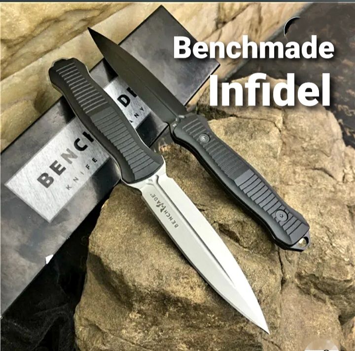 มีดใบตาย Benchmade 133, Infidel (double edge) | Lazada.co.th