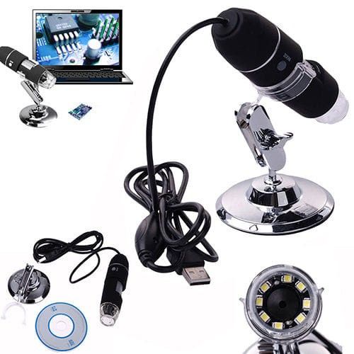 USB Digital Microscope Endoscope 2MP 1000X 8 LED | Lazada Indonesia