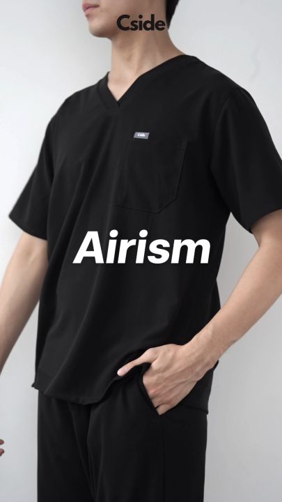 Cside Scrub - Airism Collection - (ชุดสครับ ชุดสครับชาย ชุดสครับหมอ ...