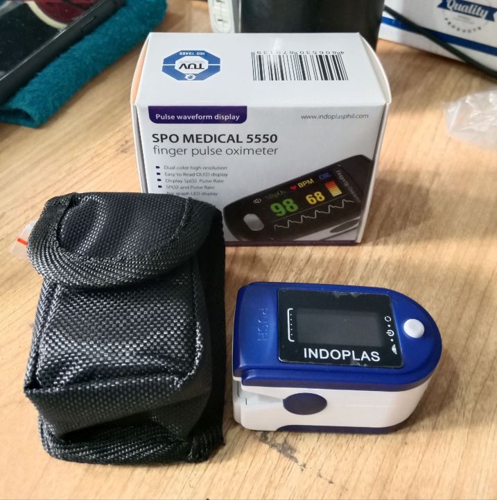 PULSE OXIMETER INDOPLAS SPO 5550 | Lazada PH