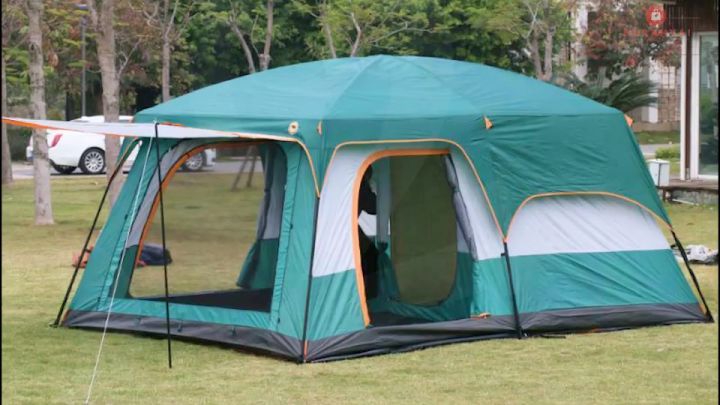 Camping tent big tent 6-12 Person Large Tents for camping waterproof 8 ...