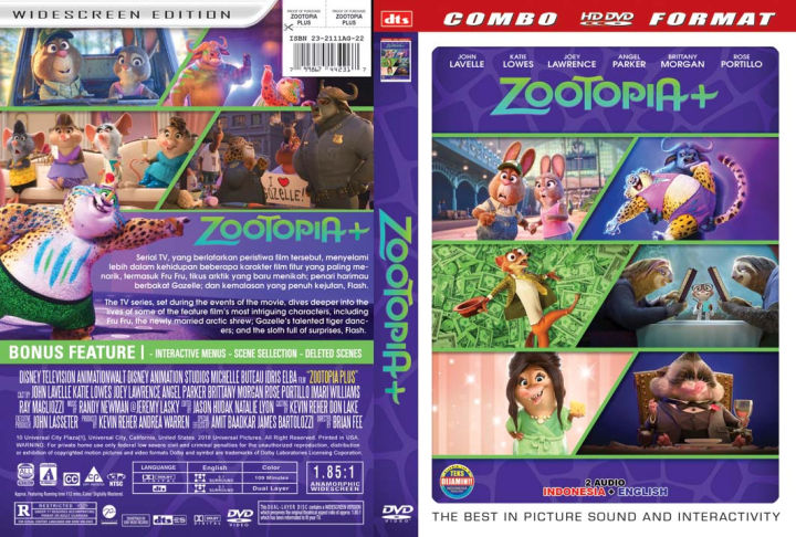 KASET DVD FILM ANIMASI 2022: ZOOTOPIA | Lazada Indonesia