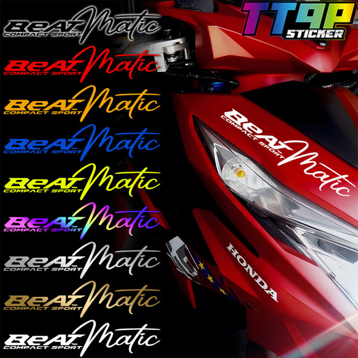 Motorcycle reflective stickers , HONDA BeAT windshield sticker , BEAT ...