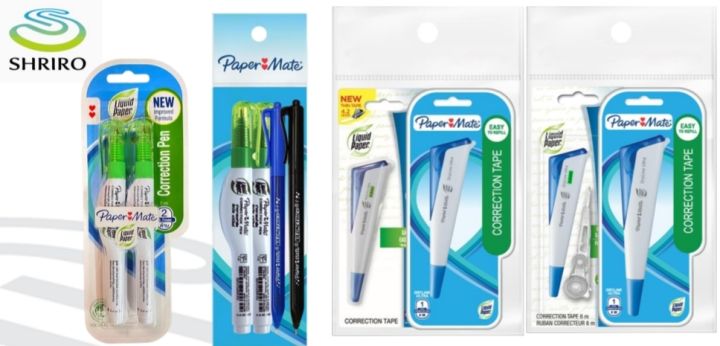 Papermate Liquid Paper Correction Pen 7ml Promo Pack | Lazada
