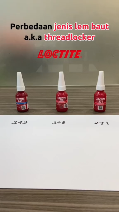 HIGH STRENGTH 50ml 263 LOCTITE THREADLOCKER SPORT WHEEL TAYAR TURBO ...