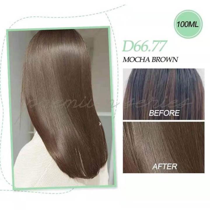 Bremod Hair color D66.77 mocha brown Hair dye | Lazada PH