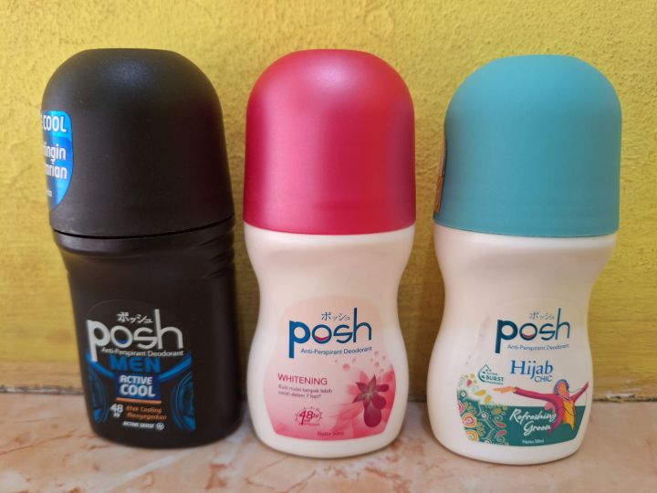 Posh Deodorant 50ml Posh Anti Perspirant | Lazada Indonesia