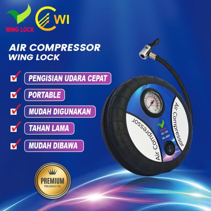 Air Compressor/Compressor Portable Wing Lock | Lazada Indonesia