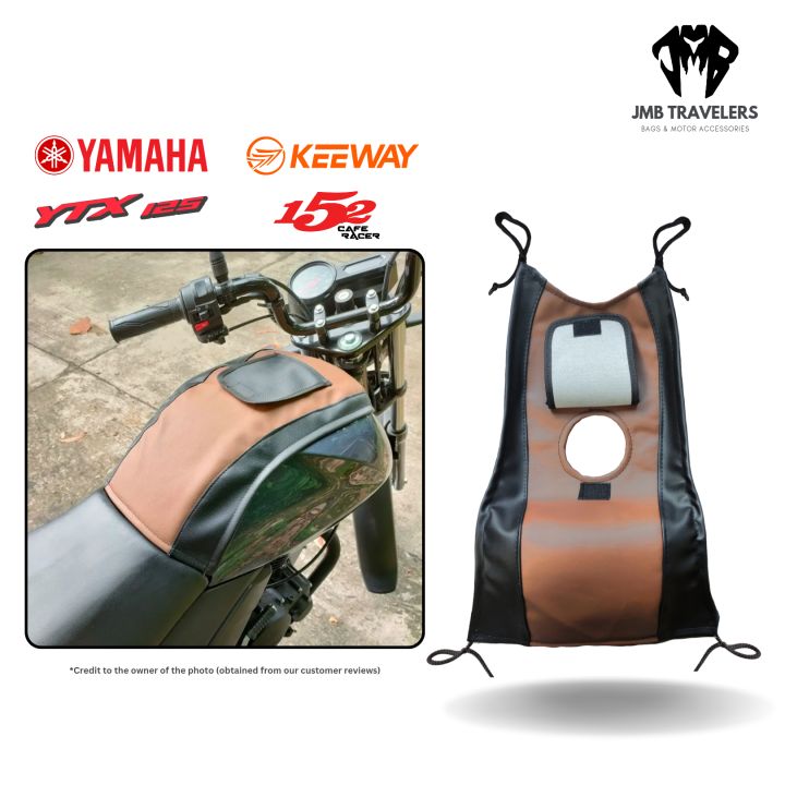 Motorcycle Tank Cover for Yamaha YTX 125/ Keeway 152 Leather Splash ...