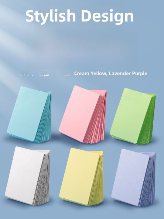 Blank Card Paper Colorful Handwritten English Vocabulary Flashcards ...