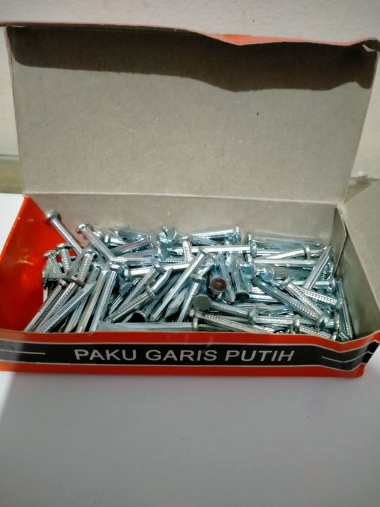 paku beton 11/4 inchi paku beton putih 3cm | Lazada Indonesia