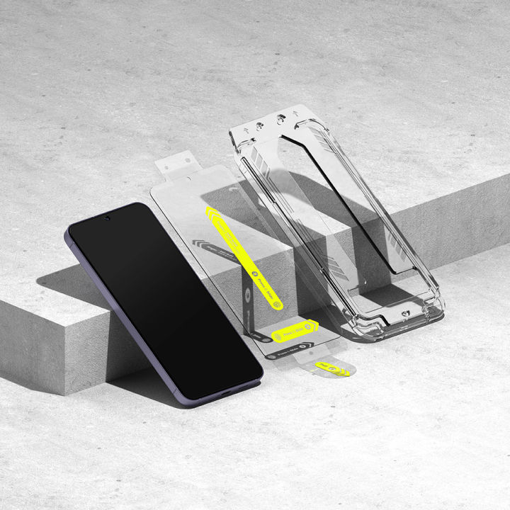 Ringke Easy Slide Tempered Glass Screen Protector [2 Pack] for [Samsung ...
