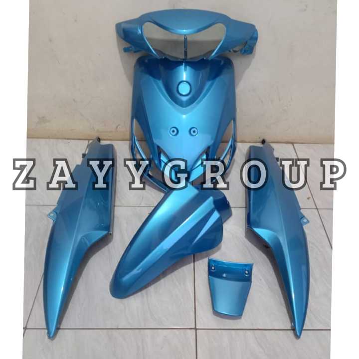 Custom Body Bagian Alus Motor Yamaha Mio Smile Warna Biru Relaxa ...