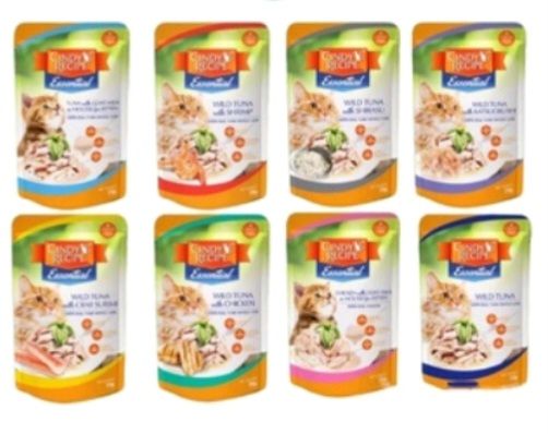 CINDY'S RECIPE ESSENTIAL 70G WET POUCH CAT FOOD | Lazada PH