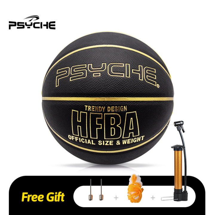 「Psyche」 Original Size 7 PU Leather Material Basketball Ball With Free ...