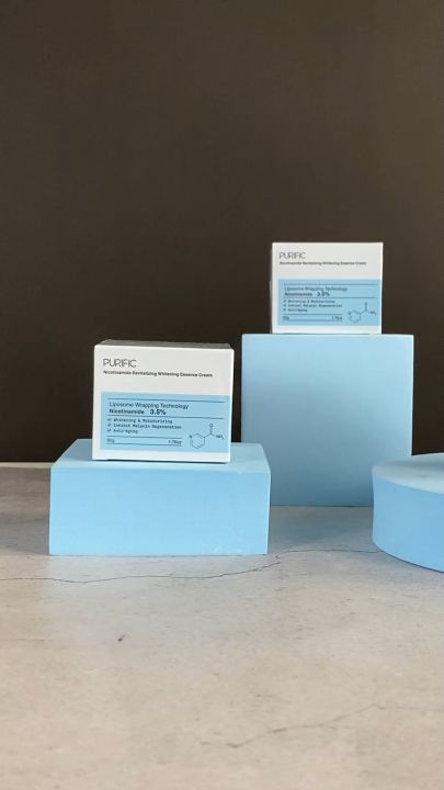 SOKANO x PURIFIC Nicotinamide Revitalizing Whitening Essensce Cream ...