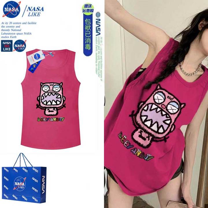 NASA Fire Dragon การออกแบบที่มีสีสันตลก Mini Monster Kermit เสื้อกล้าม ...