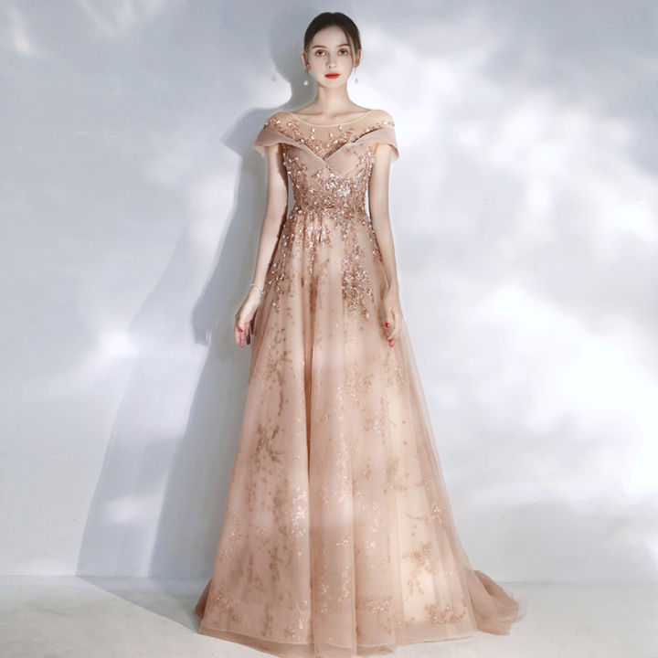 EAGLELY High-End Luxury Banquet Elegant Long Evening Dinner Dress 2024 ... EAGLELY High-End Luxury Banquet Elegant Long Evening Dinner Dress 2024 ...
