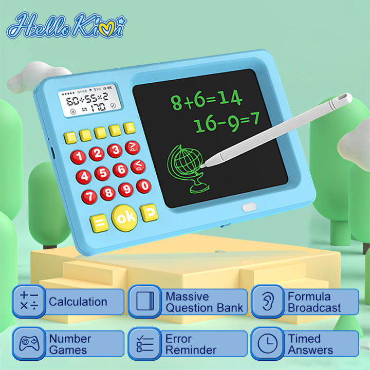 HelloKimi Kids Learning Machine Education Electronic Pad Counting ...
