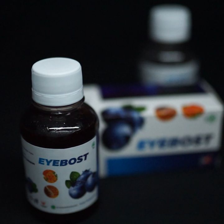 Paket 2 Box Madu Eyebost Vitamin Mata Minus Atasi Belekan Mata Buram ...