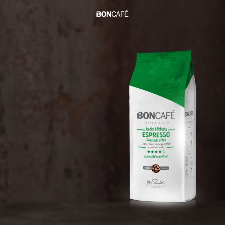 1 kg x Boncafe Classic Blends Espresso ground 250g กาแฟคั่วบด บอนกาแฟ เอสเพรสโซ่ (ชนิดบด) อราบ ...